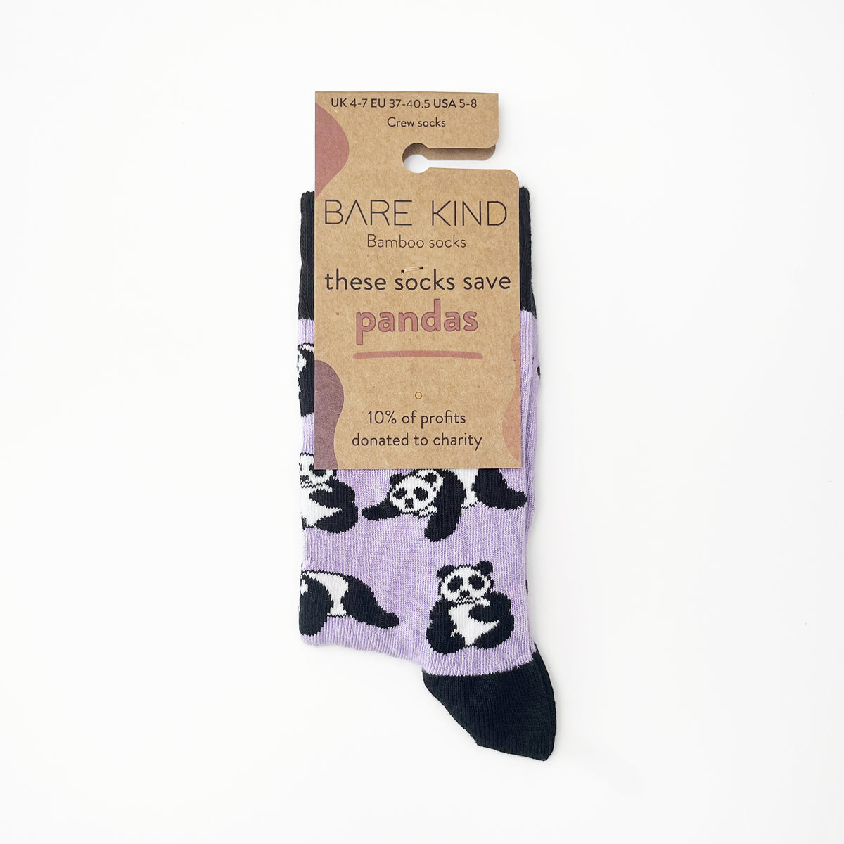 Save the Pandas Bamboo Socks – Bare Kind